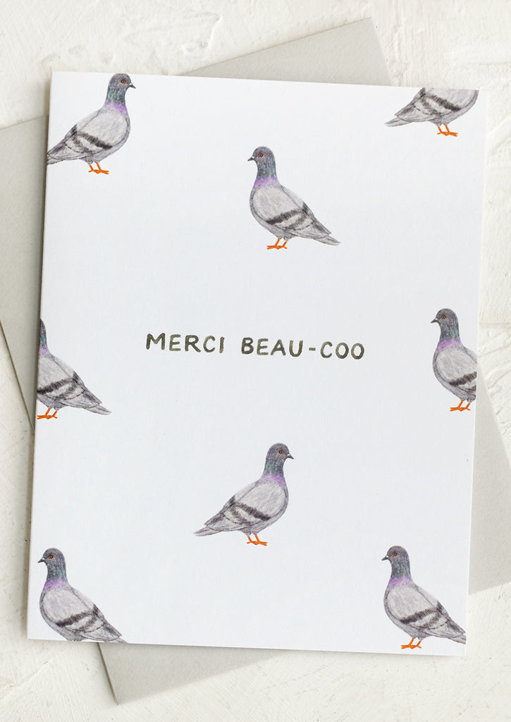 Merci Beau-Coo Card | LEIF
