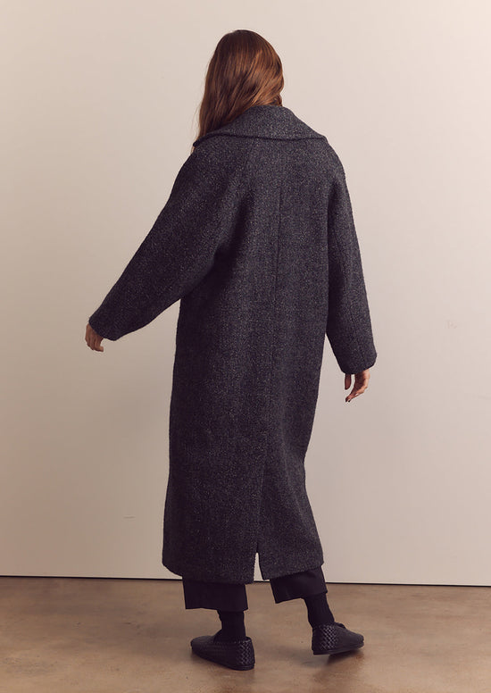 Wool Melange Oversized Coat – LEIF