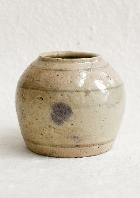 Small Ironstone Ginger Jar No. 01 – LEIF