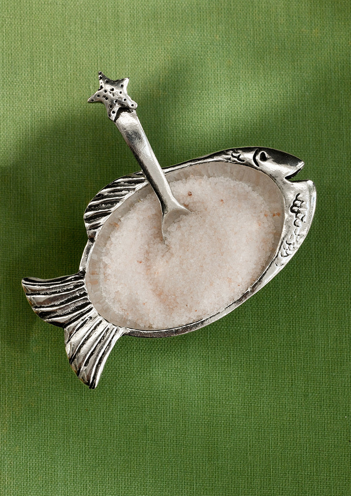 Fish Salt Cellar with Spoon | LEIF