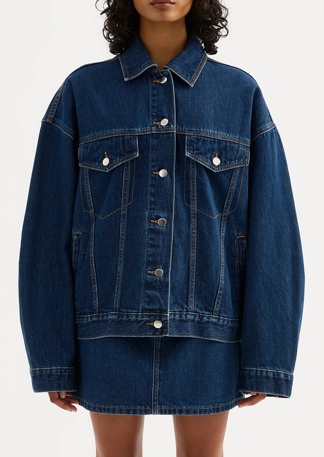 Sia Organic Denim Jacket – LEIF