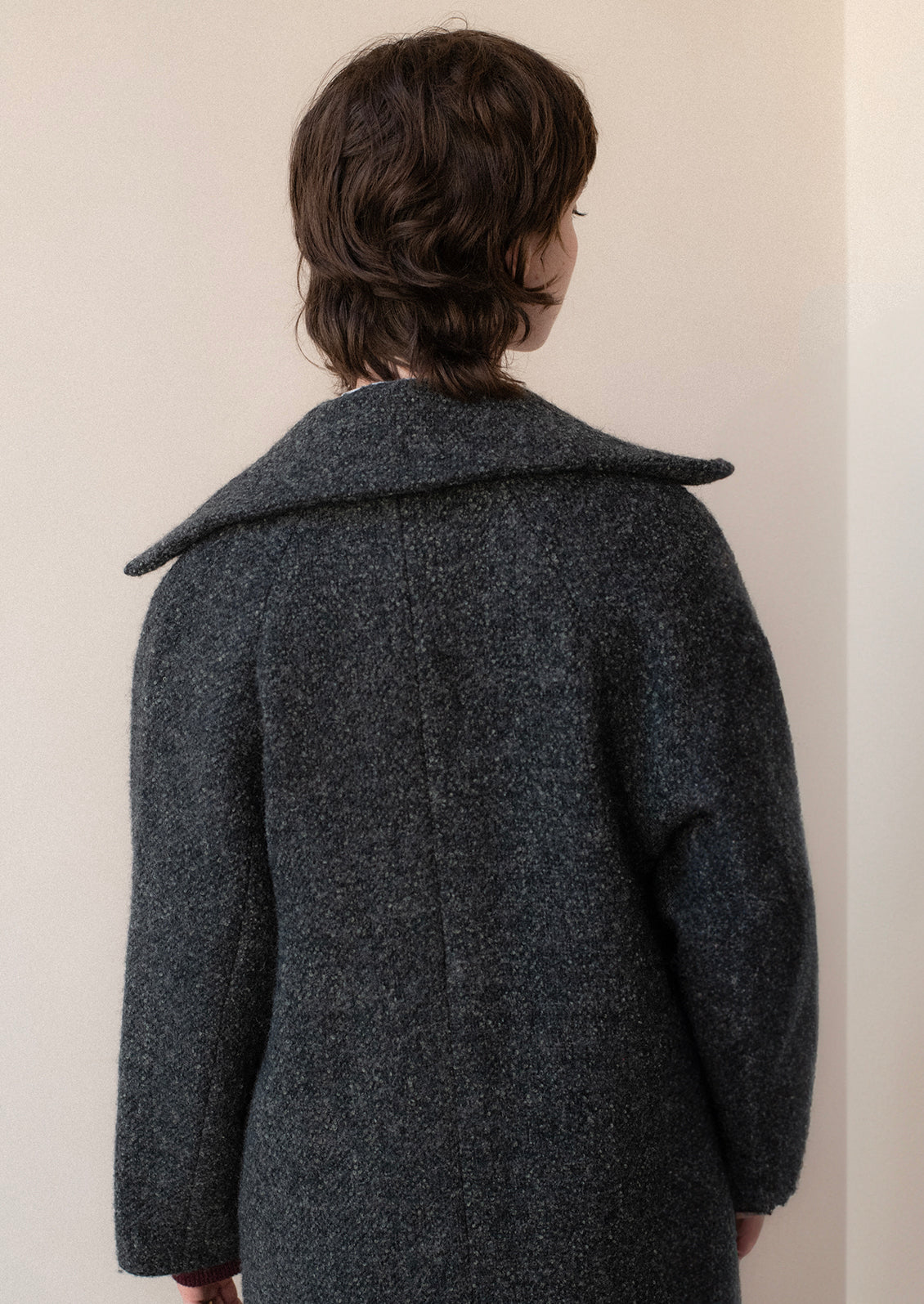 Wool Melange Oversized Coat – LEIF