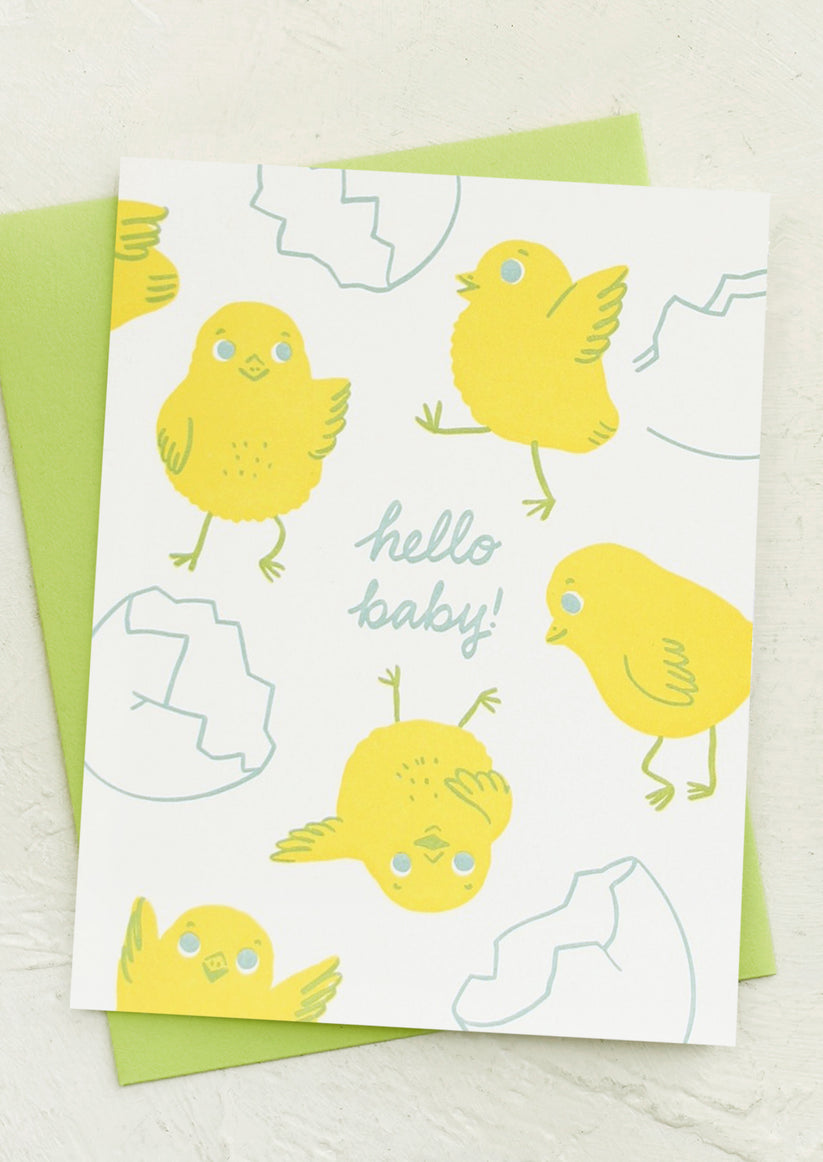 Hatching Chicks Baby Card – LEIF