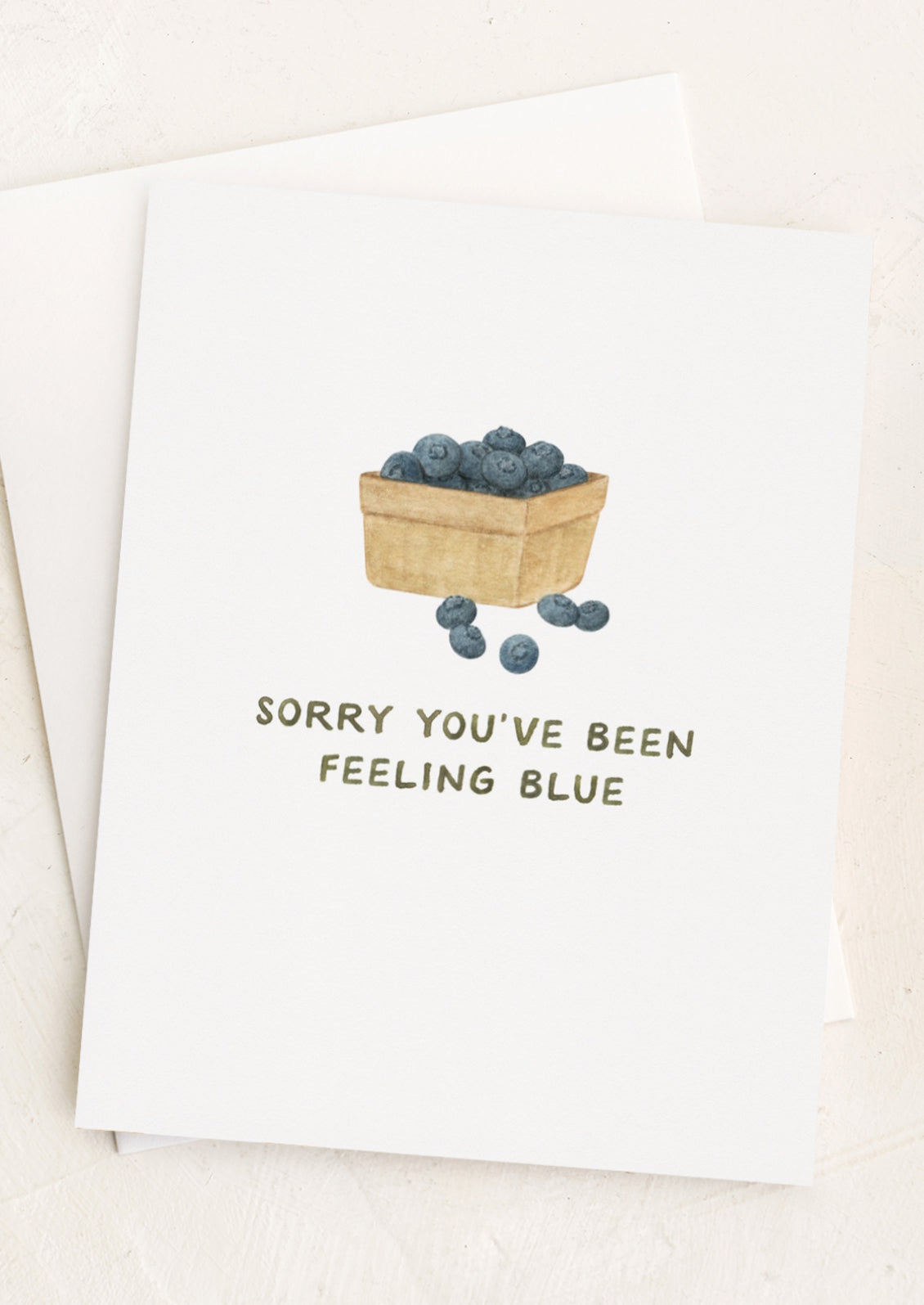 Sorry You've Been Feeling Blue Card | LEIF
