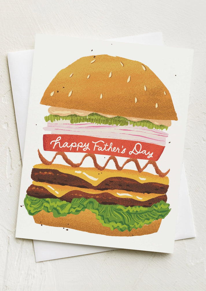 Cheeseburger Father's Day Card | LEIF