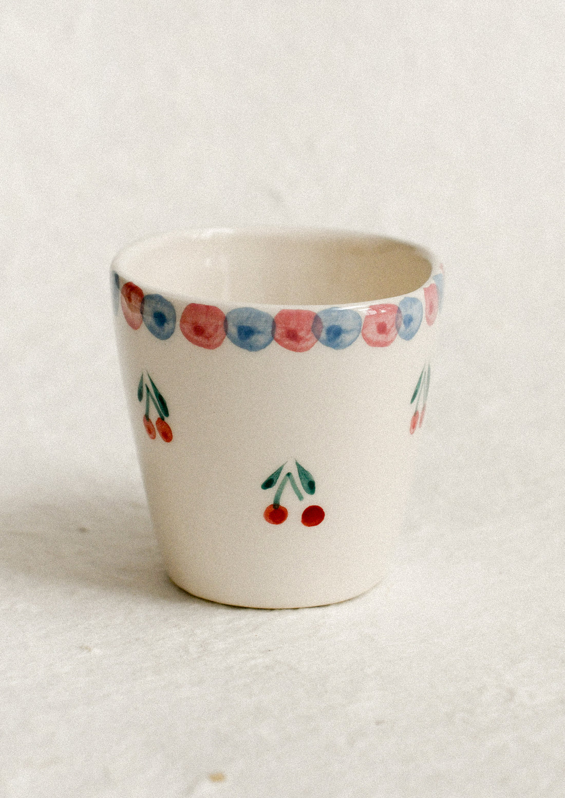 Cherries Mini Ceramic Cup – LEIF