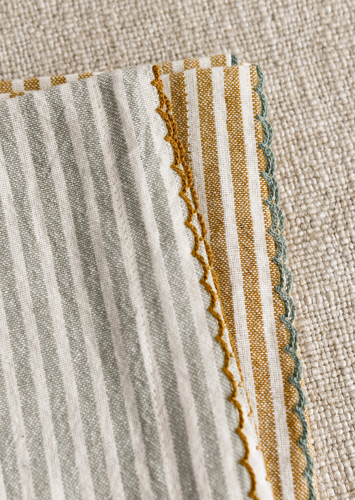 Countryside Stripe Napkin Set | LEIF