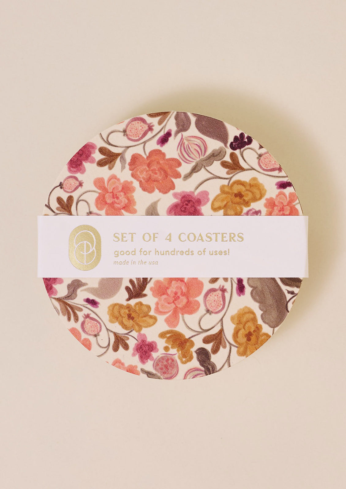 Printed Paper Coaster Set – LEIF