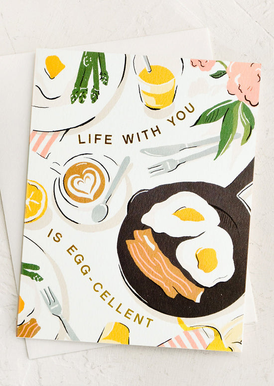 Life With You Is Egg-cellent Card by Amy Heitman – LEIF