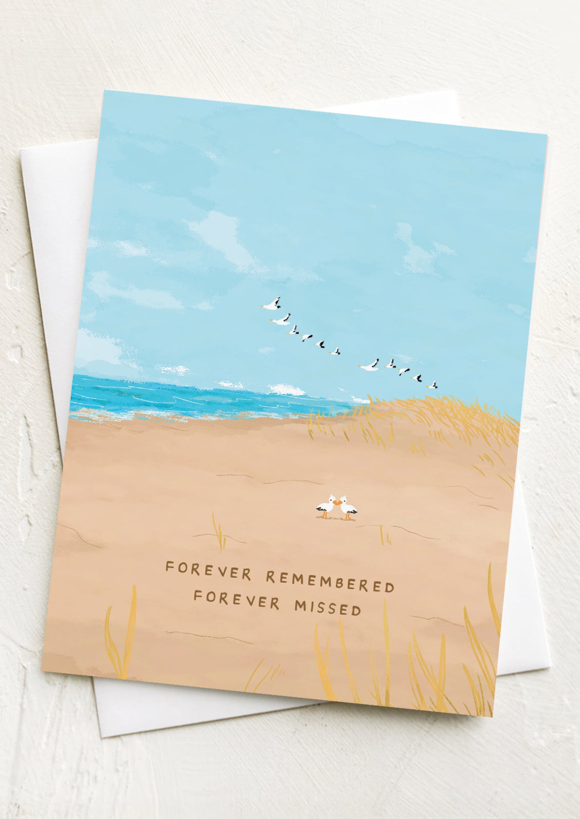 Forever Remembered Sympathy Card | LEIF