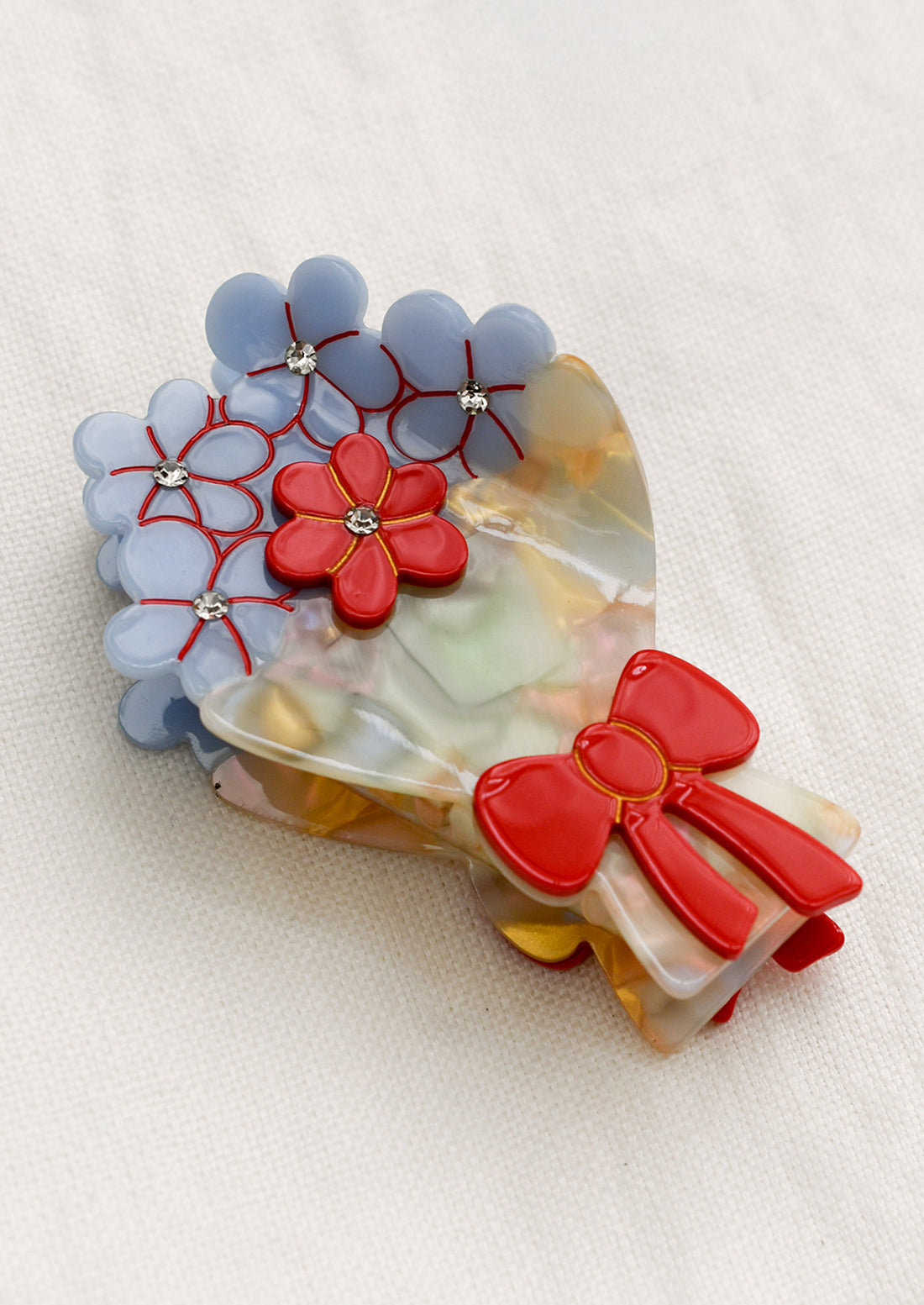 Jeweled Bouquet Hair Claw | LEIF