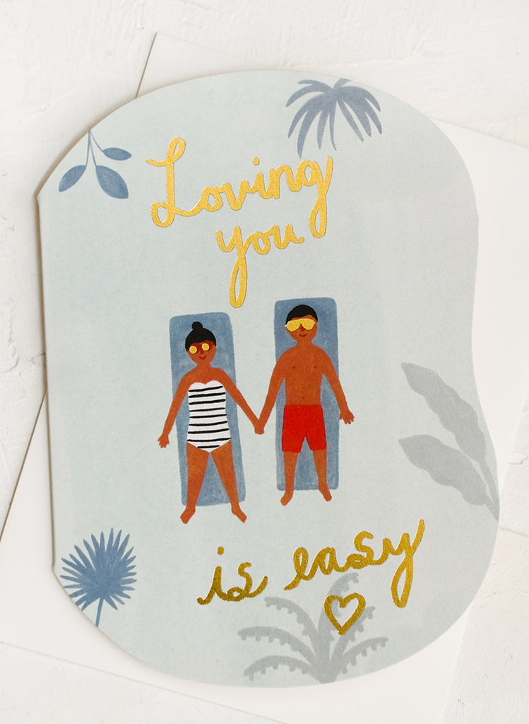 Loving You Is Easy Card | LEIF