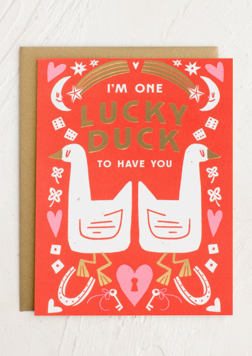 Lucky Duck Love Card – LEIF