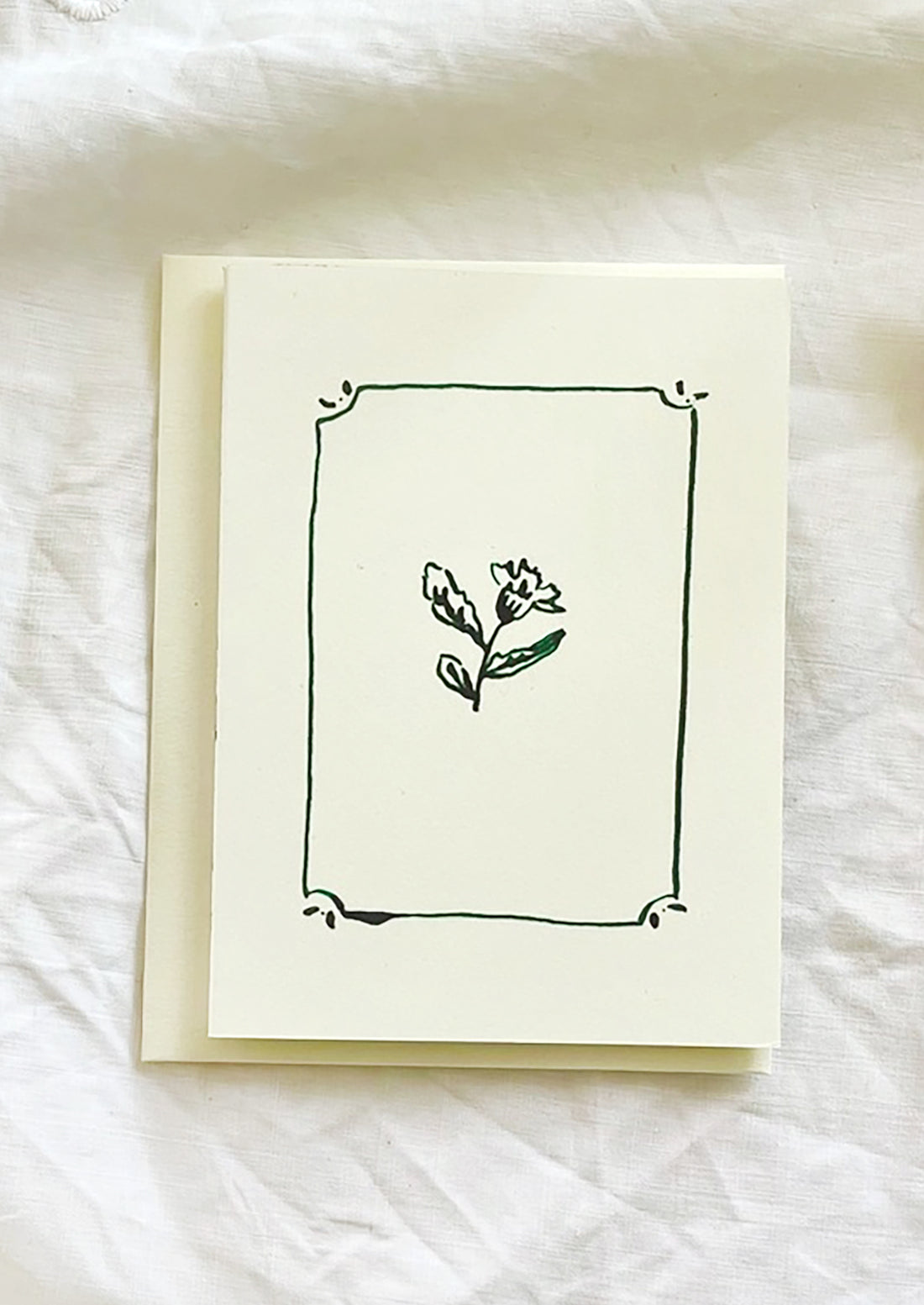 Floral Pen & Ink Card – LEIF