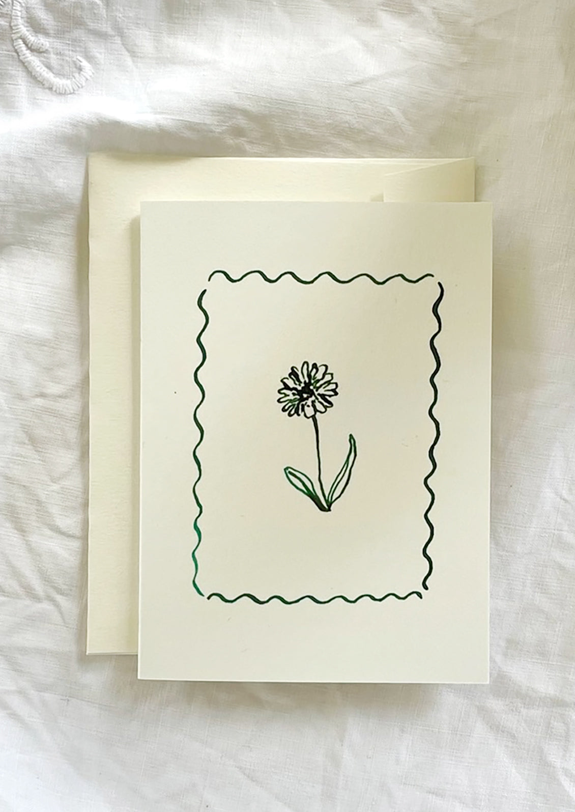Floral Pen & Ink Card – LEIF
