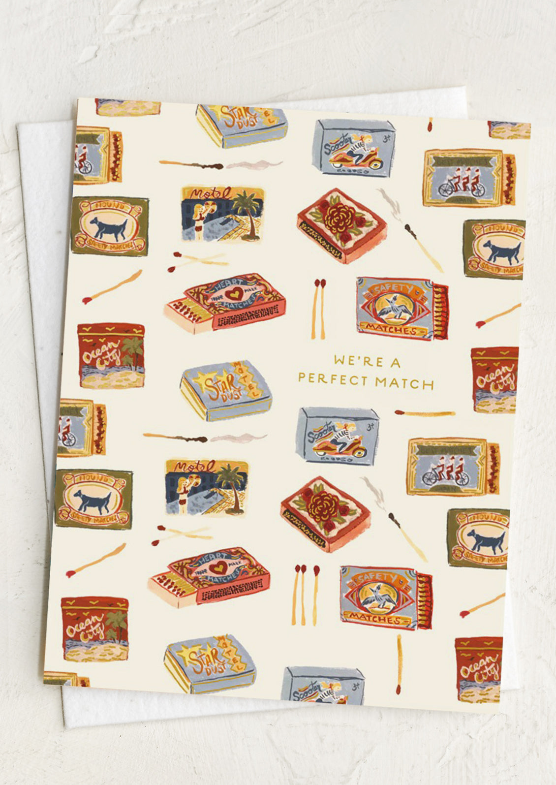We Are A Perfect Match Card | LEIF