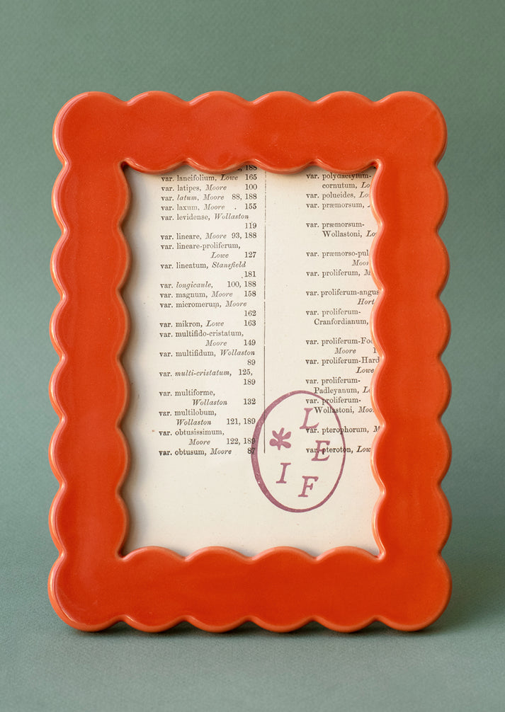 Phoebe Ceramic Picture Frame | LEIF