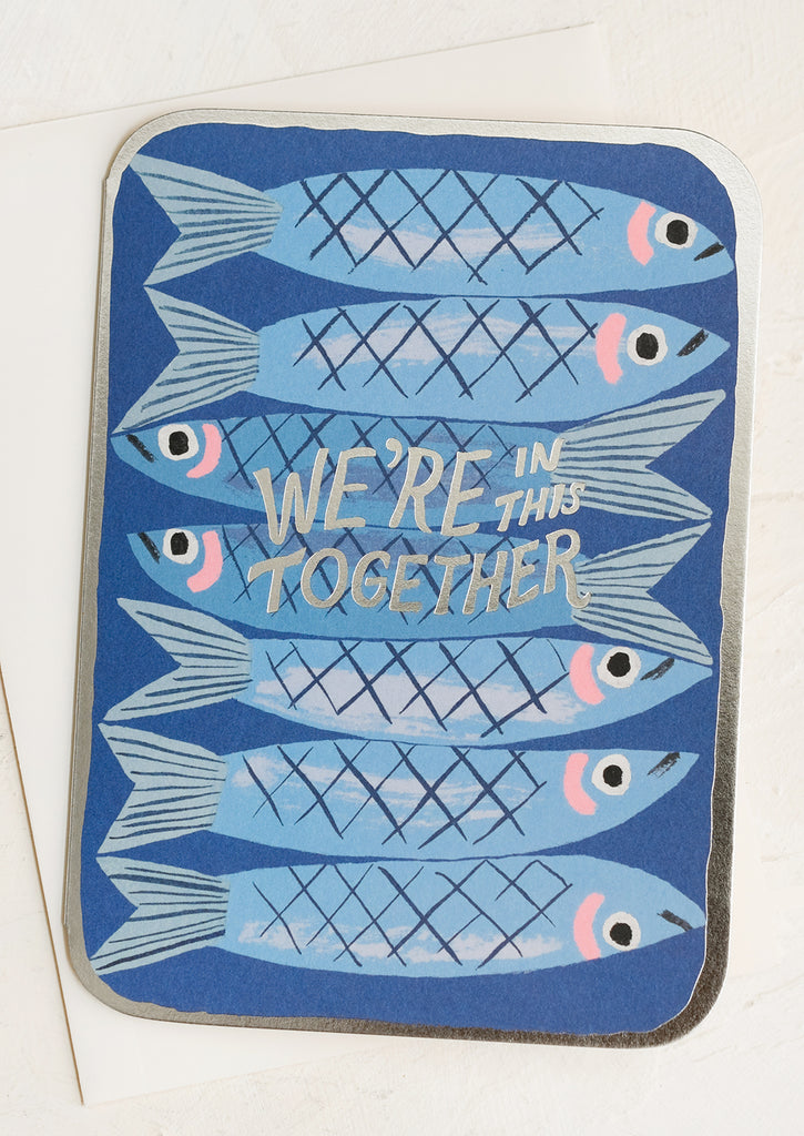 Sardines We're In This Together Card | LEIF