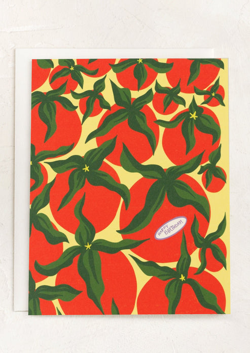 Happy Birthday Tomato Card | LEIF