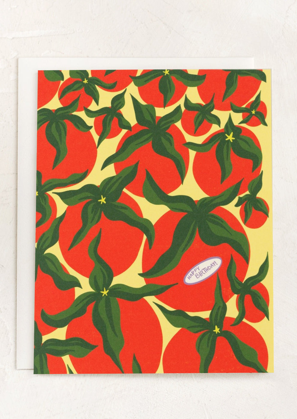 Happy Birthday Tomato Card | LEIF