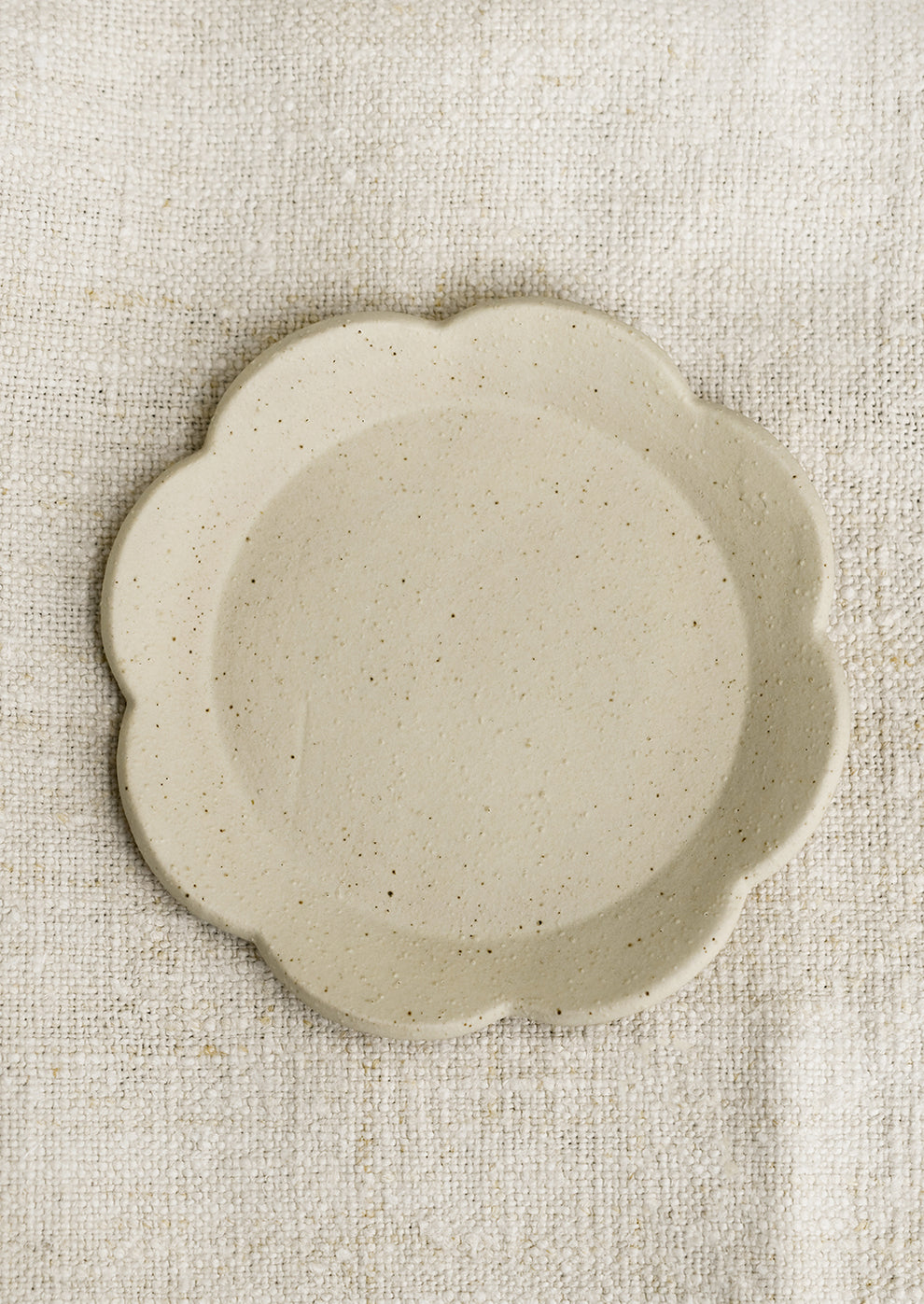 Scalloped Ceramic Trinket Dish | LEIF