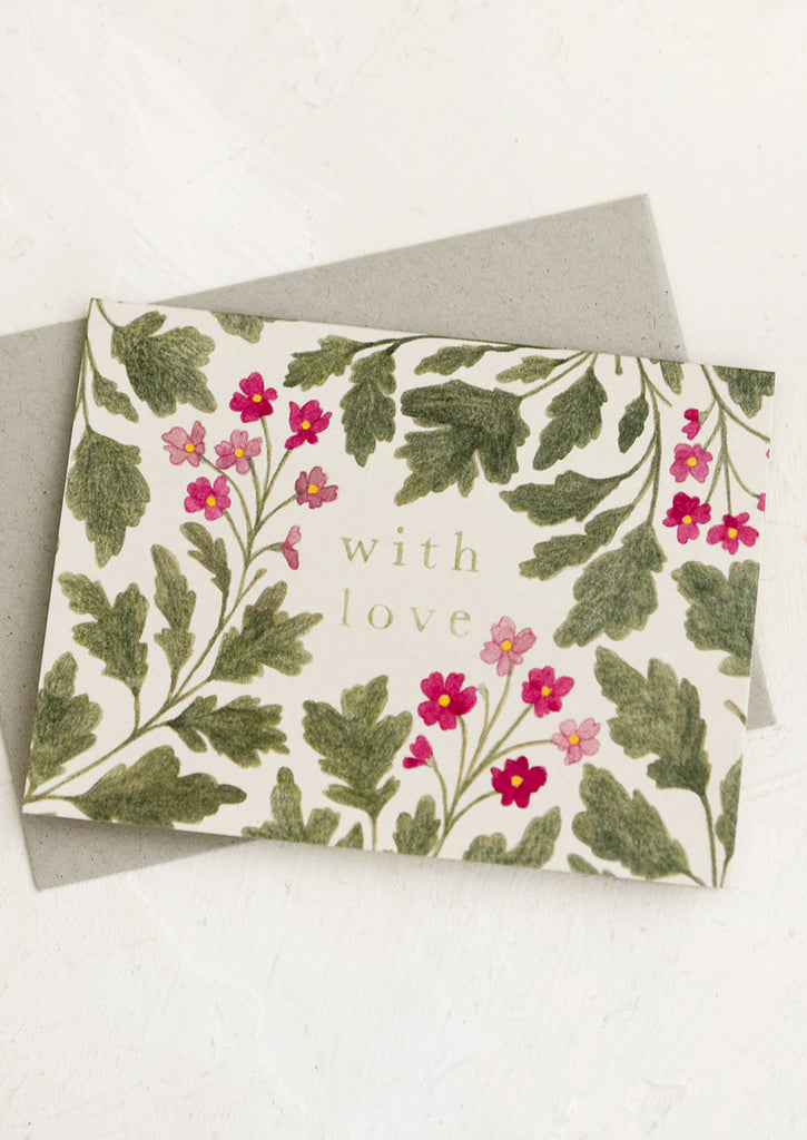 With Love Mini Card | LEIF