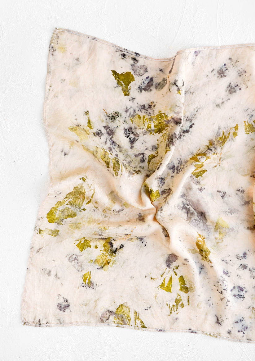 Bundle Dyed Silk Scarf – LEIF