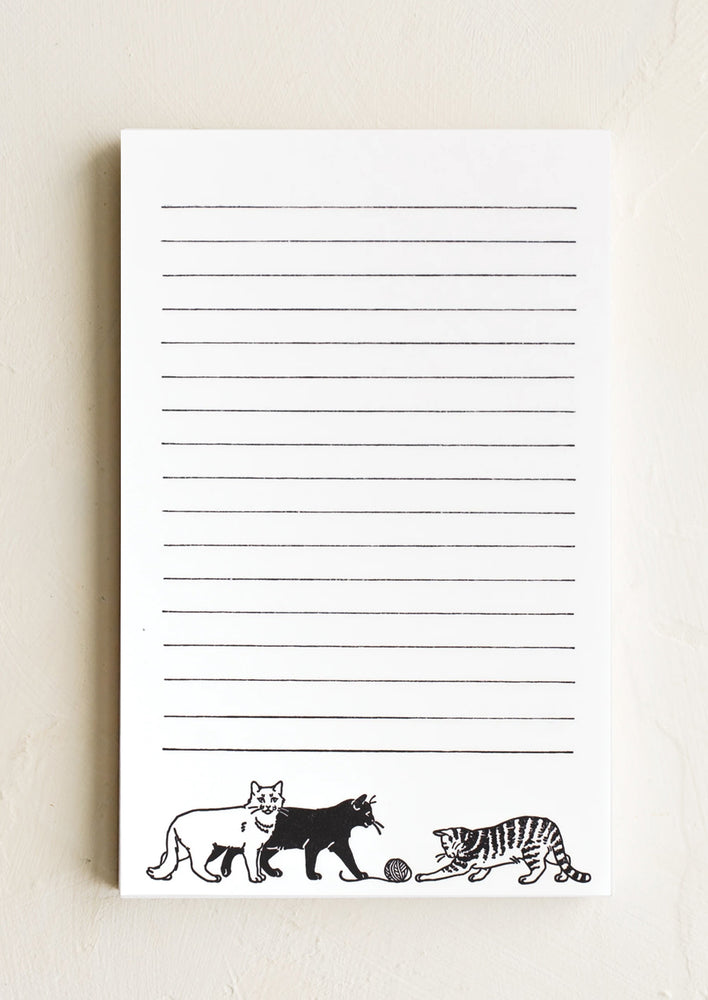 Cats At Play Notepad | LEIF