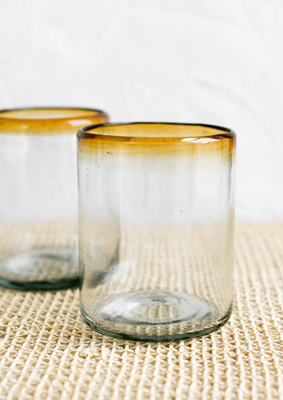 Colored Rim Rocks Glass – LEIF