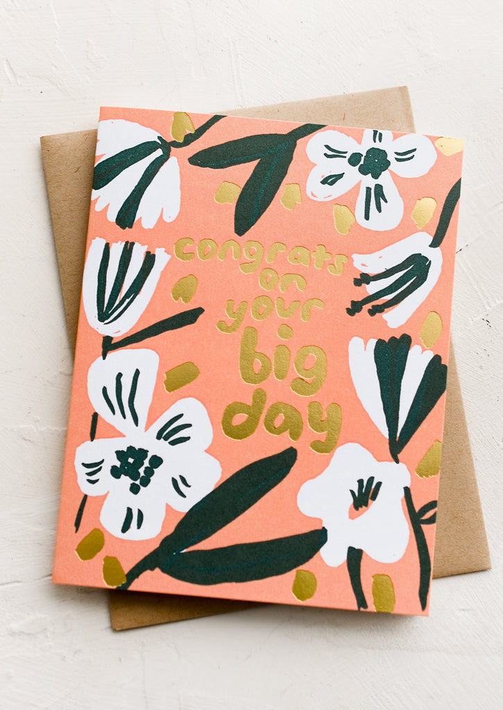 Congrats On Your Big Day Card