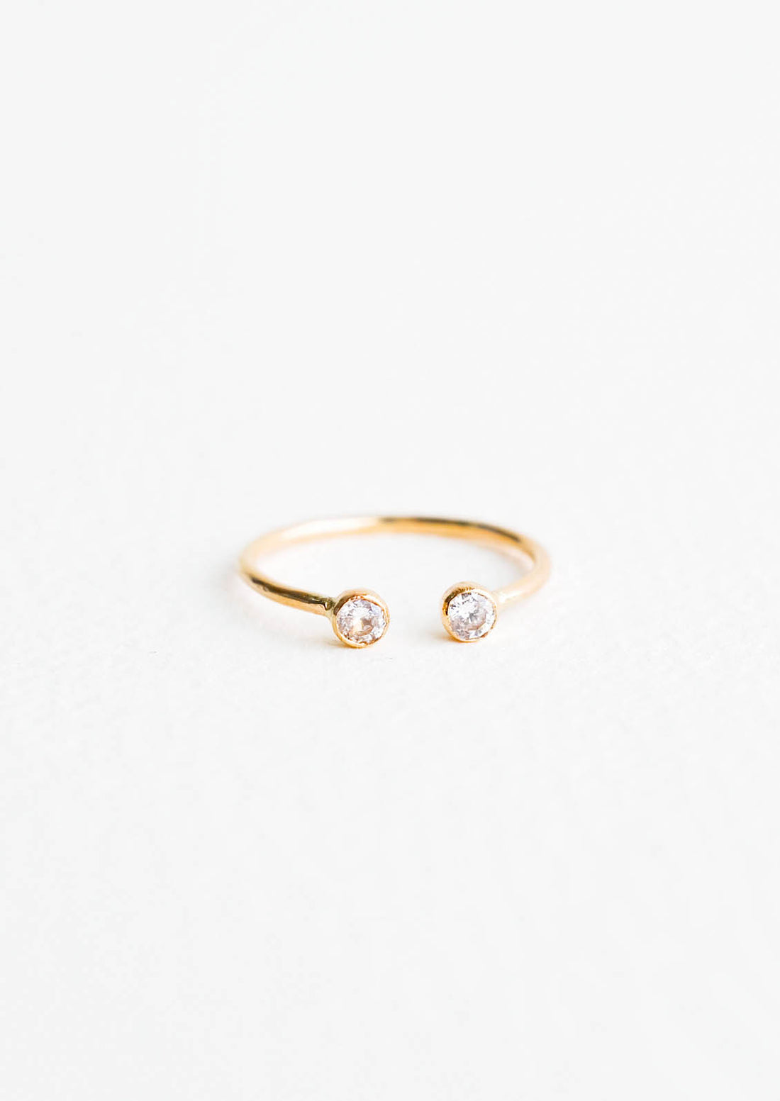 Gemstone Bezel Ring in 14k Gold Fill Opal or Turquoise | LEIF