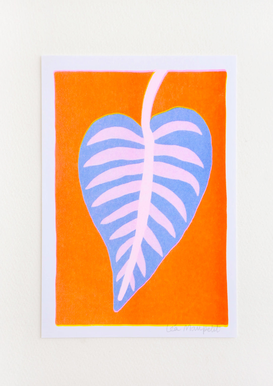 Neon Calathea Print – LEIF