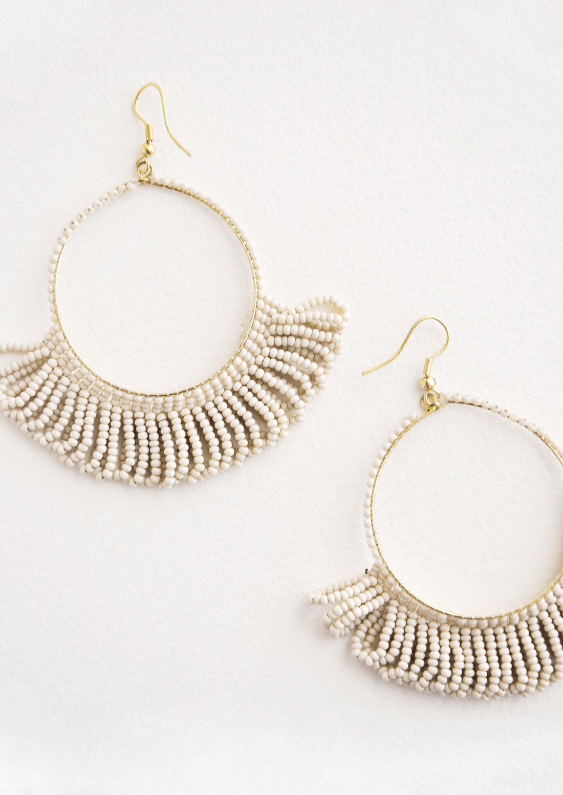 Loop Beaded Hoop Earrings – LEIF
