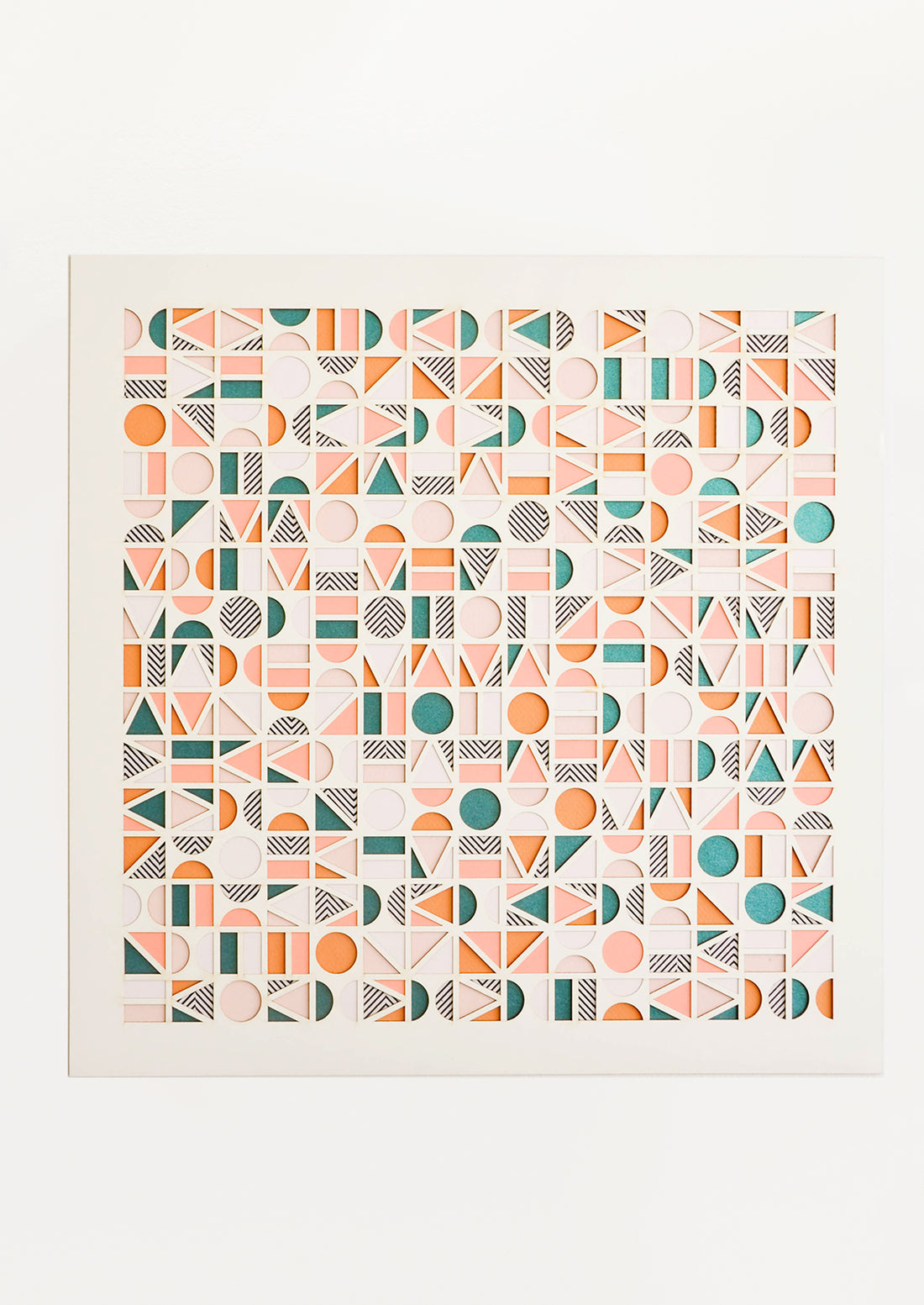 Module Geometric Laser Cut Artwork by Molly M Designs | LEIF