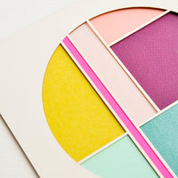 Oculus Geometric Laser Cut Artwork by Molly M Designs | LEIF