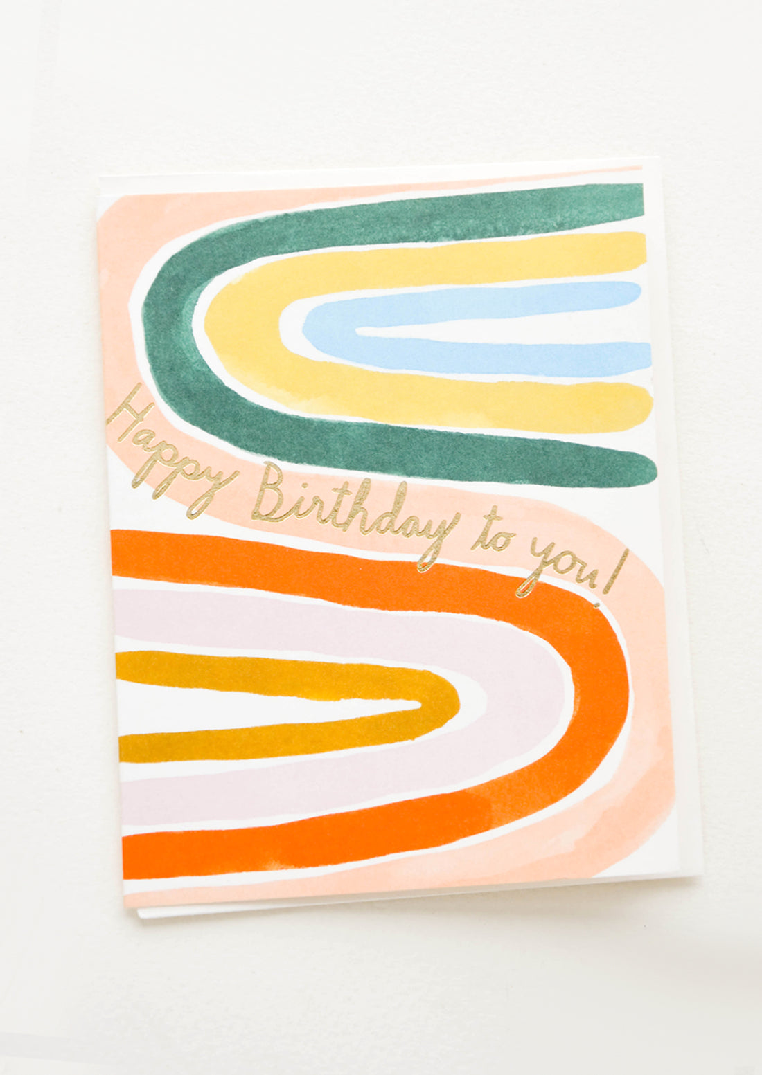 Painted Rainbow Birthday Card | LEIF