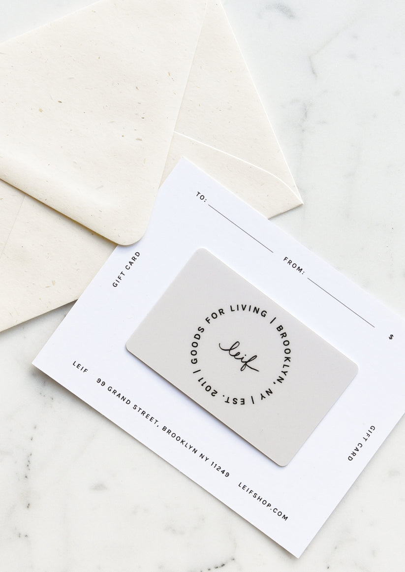 Physical Gift Card – LEIF