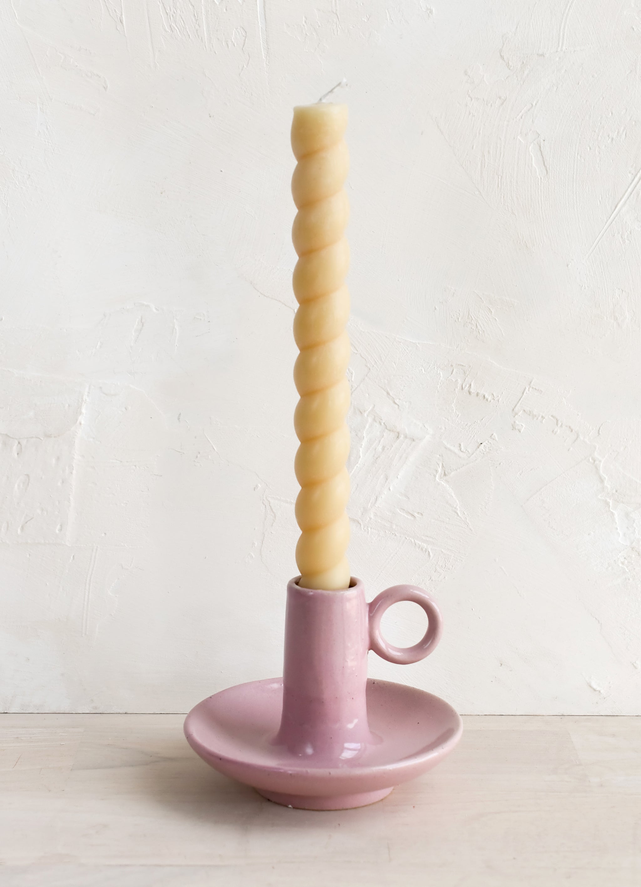 Rope Twist Taper Candle – LEIF