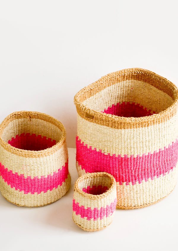 Rosa Sisal Storage Basket – LEIF