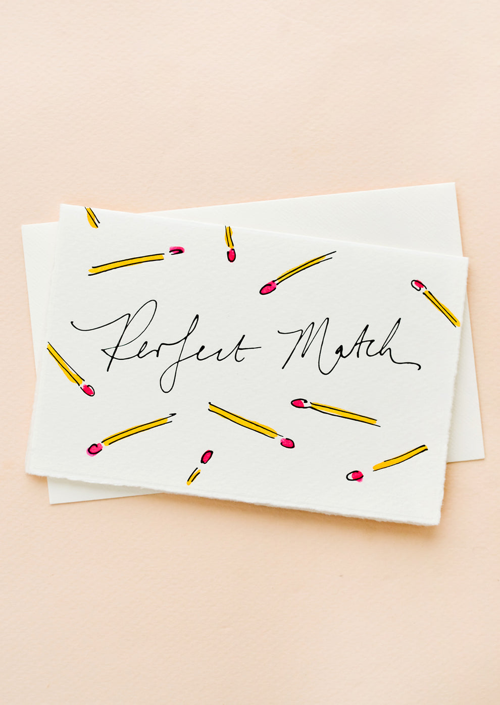 Scribble & Daub "Perfect Match" Letterpress Card | LEIF