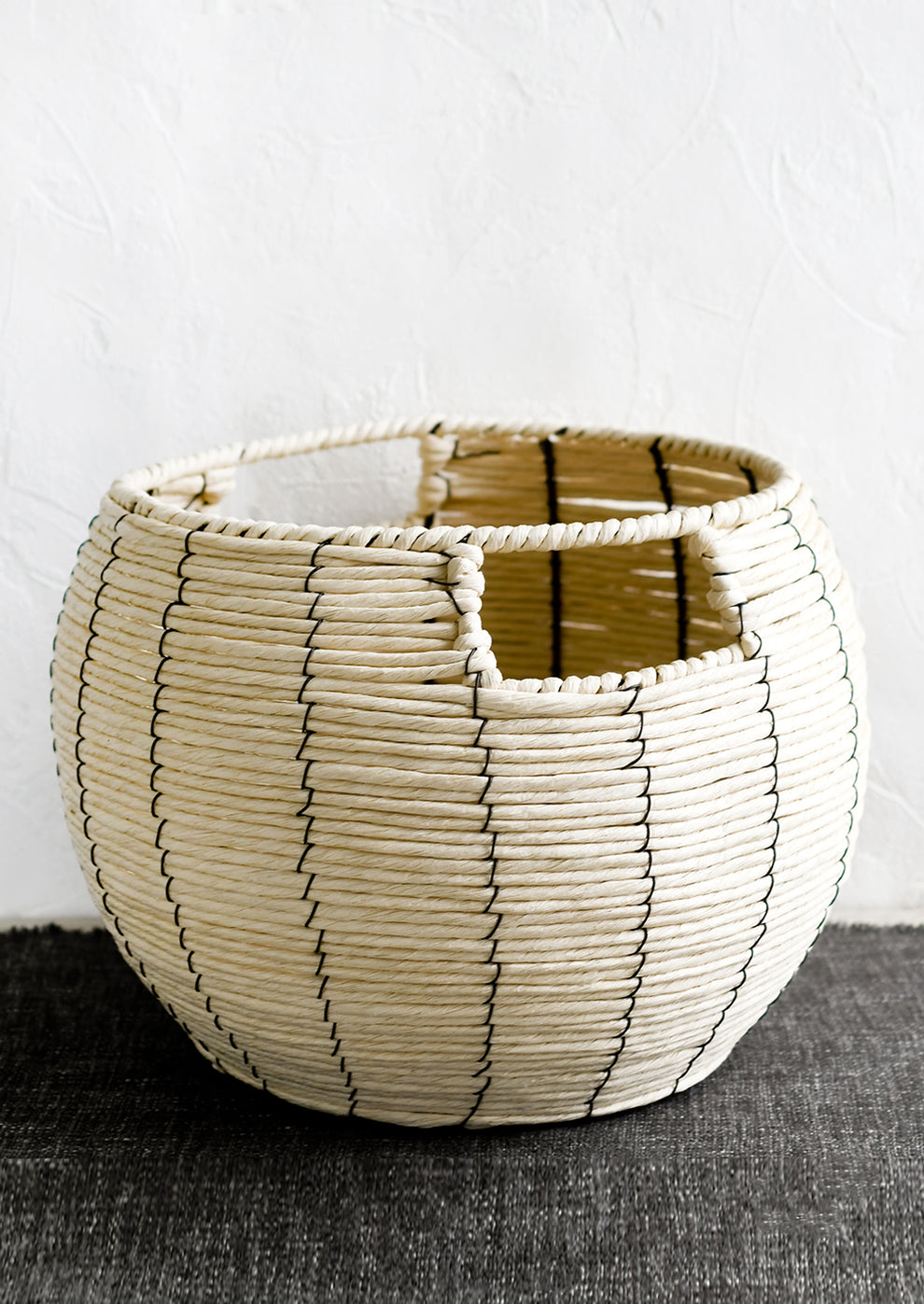 Sobi Stripe Storage Basket | LEIF