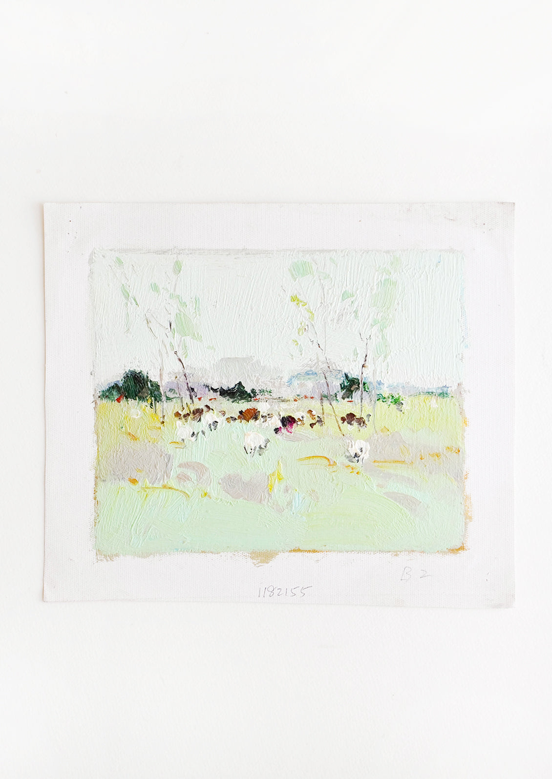 "Golden Hour in Spring" Abstract Oil Painting | LEIF
